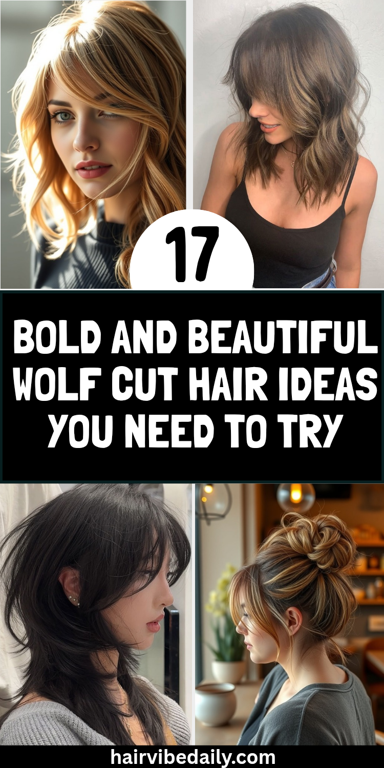 17 Bold and Beautiful Wolf Cut Hair Ideas You Need to Try - Hair Vibe Daily